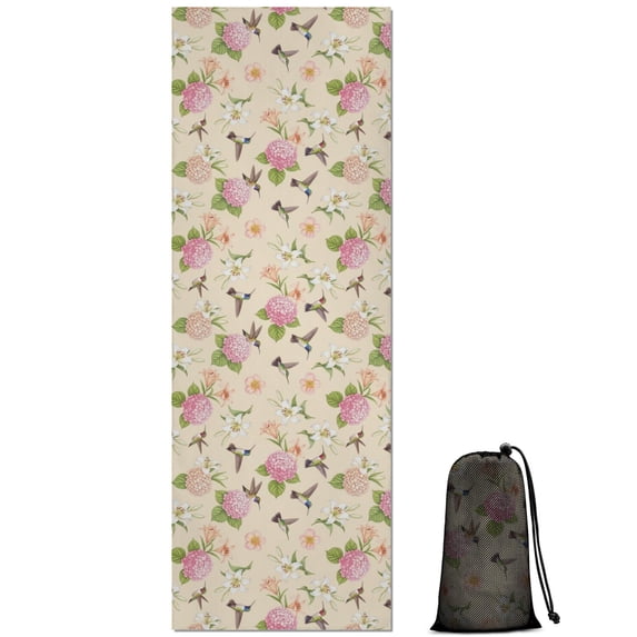 74x26 Inch Yoga Towel, Sweat Absorbent Non-Slip Mat for Hot Yoga ...