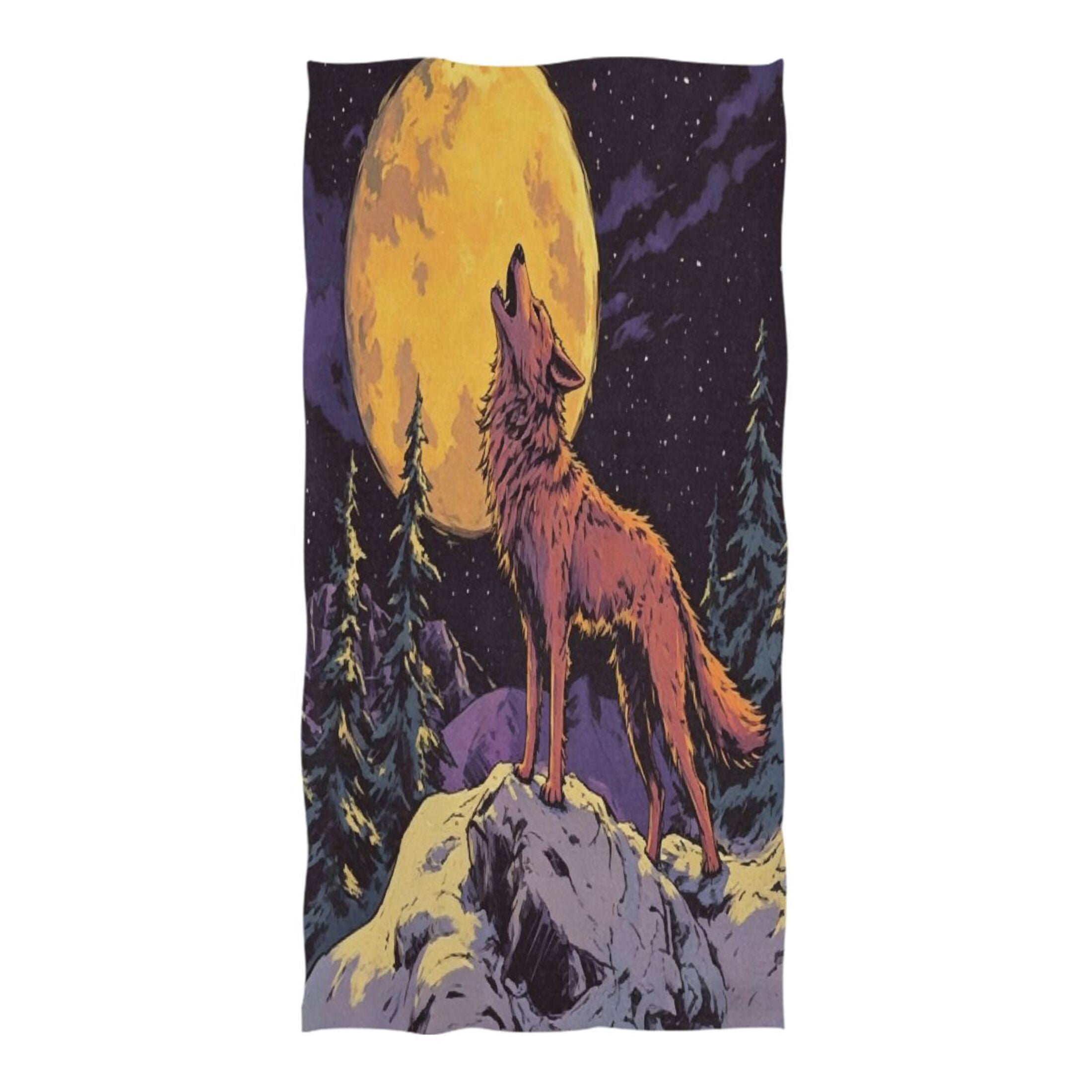 74x37 Inches Beach Towel - Oversized Polyester-cotton Camping Towels ...