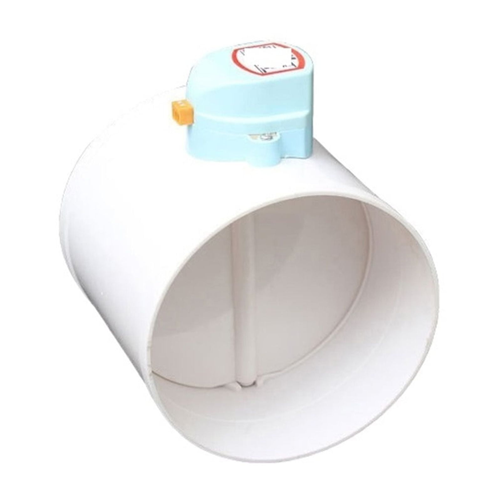 75/110/160/200mm Electric Damper Check Valve PVC Plastic Air Duct ...