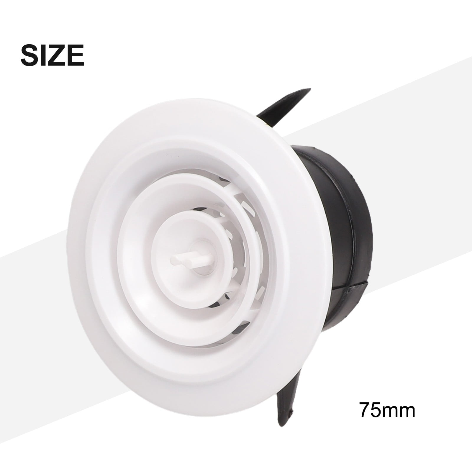 75-200mm Wall Interior Vent Abs Ventilation Grille Vent Cover ...