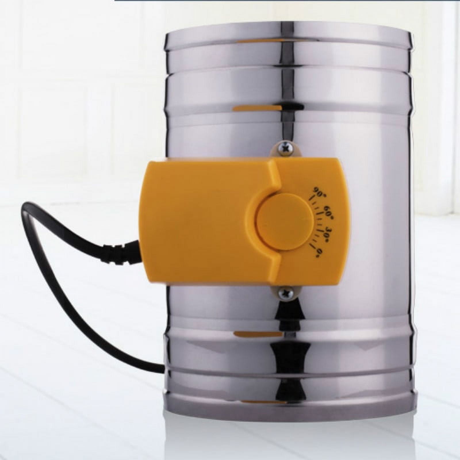 75-350mm adjustable electric air volume control pipe motorized duct ...