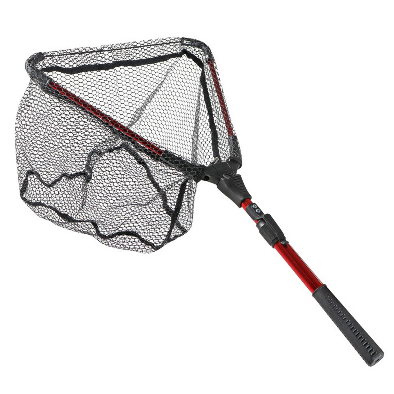 75-90cm Folding Fishing Brail Net Telescopic Fishing Landing Net Scoop ...