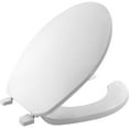 75 Commercial Open Front Plastic Toilet Seat, Heavy Duty Industrial ...