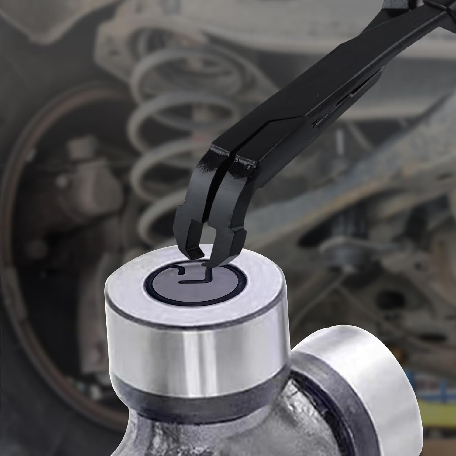 75 Degree Angled U-Joint Snap Ring Pliers Push Pin Removal Pliers for ...