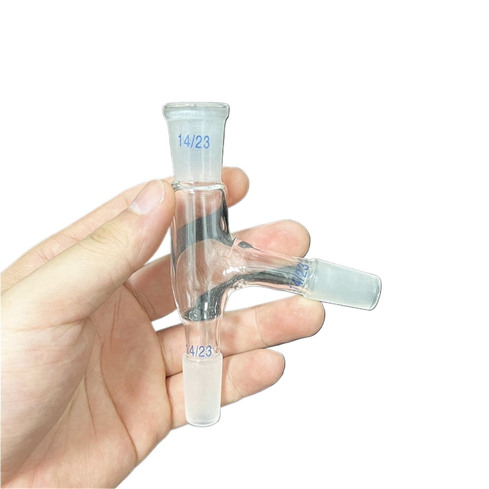 75 Degree Distillation Head,Three Way Adapter 14/23, 75 Bend ...