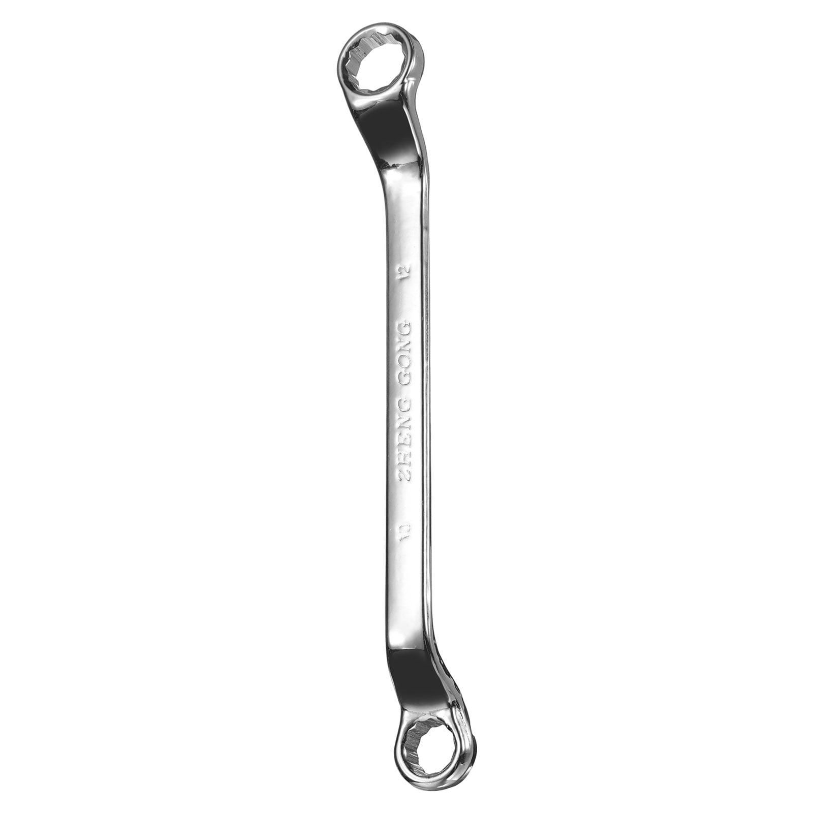 75 Degree Offset Box End Wrench 10mm x 12mm Metric 12 Point Mirror ...