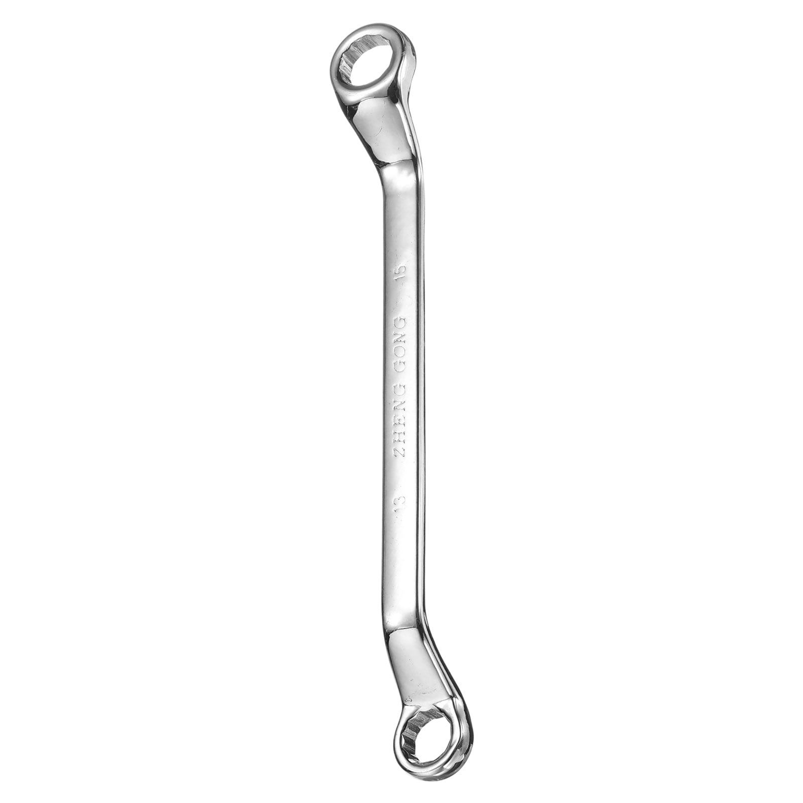 75 Degree Offset Box End Wrench 13mm x 15mm Metric 12 Point Mirror ...