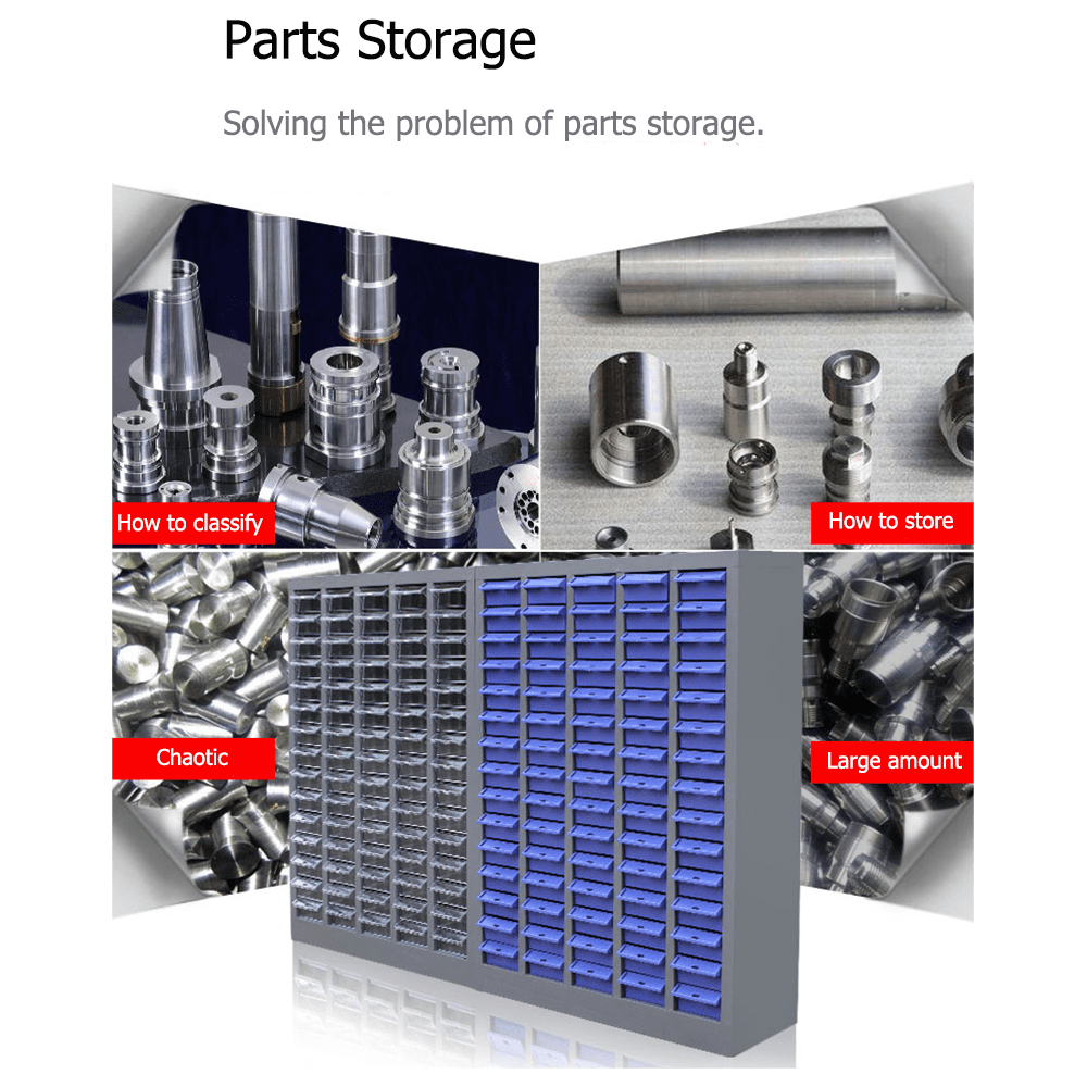 75 Drawers Parts Cabinet Small Drawer No Door Commercial Home - Walmart.com