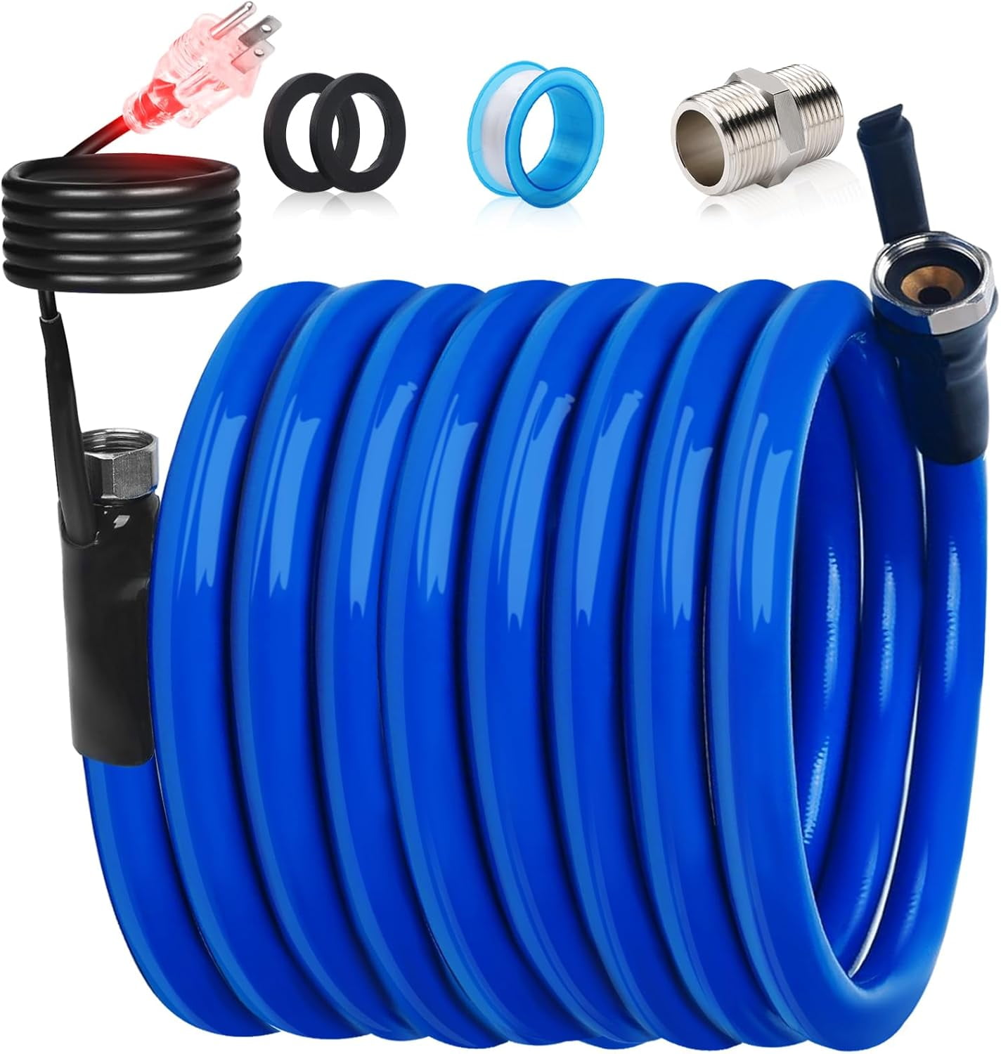 75 FT Heated Water Hose for RV Outdoor Drinking Water Hose Freeze ...