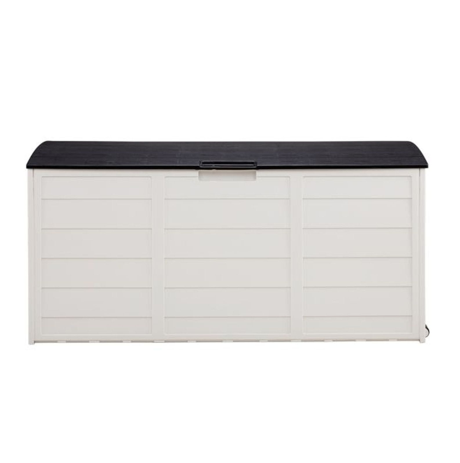 75 Gallon Outdoor Storage Deck Box, 280L Plastic Garden Storage Chest ...