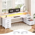 75" Computer Desk with Storage - Walmart Business Supplies