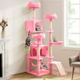 75 Inches Indoor Cat Tree Tall Cat Tower for Large Cats 20 lbs Cat ...