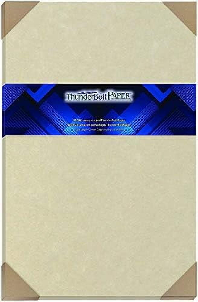 75 Natural Parchment 65lb Cover Paper Sheets 11 X 17 Inches Cardstock ...