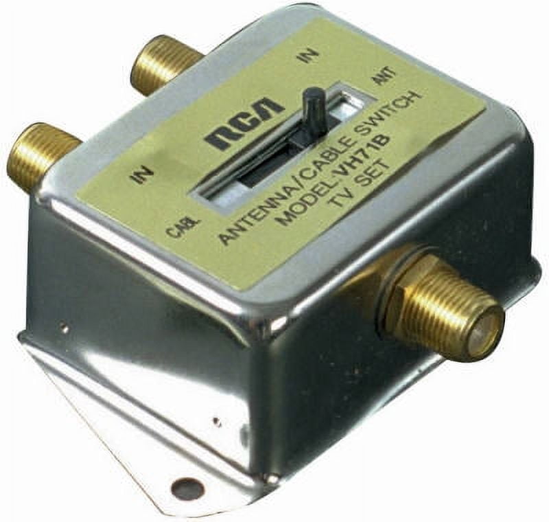75 OHM A/B Switch Two 75 OHM Inputs To 75 OHM Output Gold Plated Ca ...
