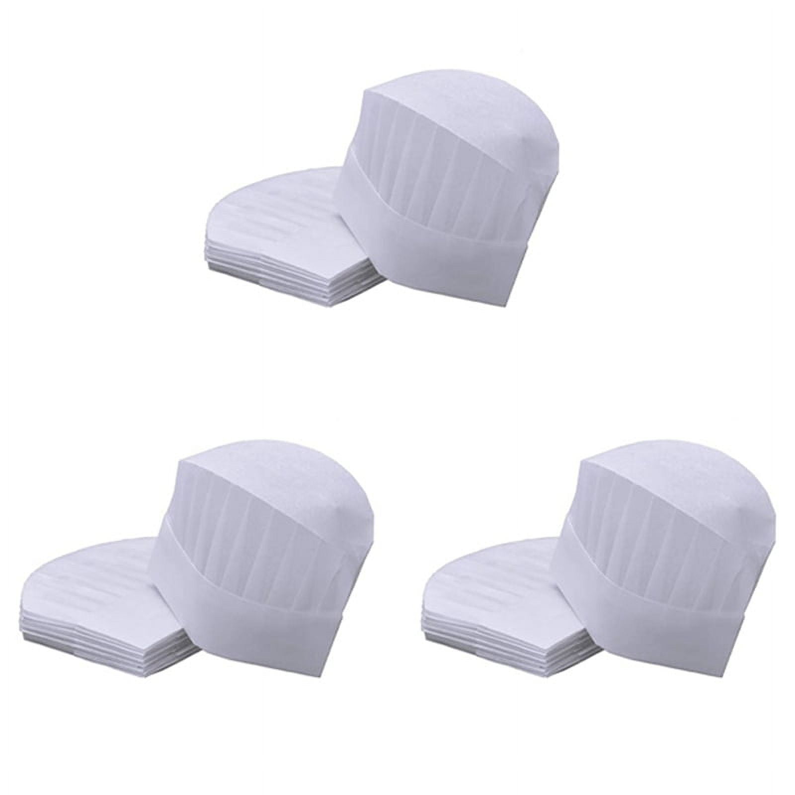 75 Packs of Disposable Chef Hat SMS 100% Non-Woven Kitchen Cooking Hats ...