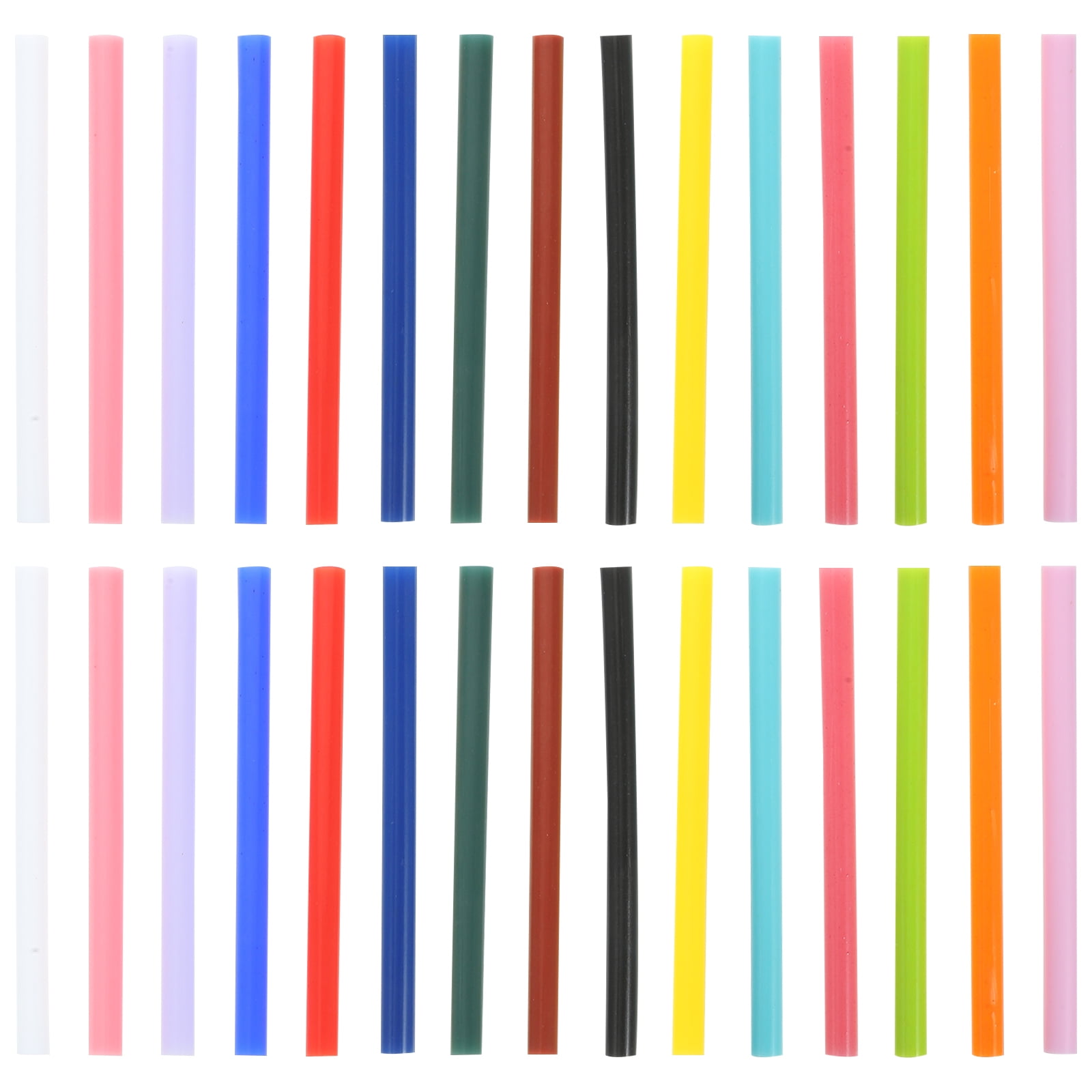 75 Pcs Colored Glue Sticks for School Waxing Heater Hot Melt - Walmart.com