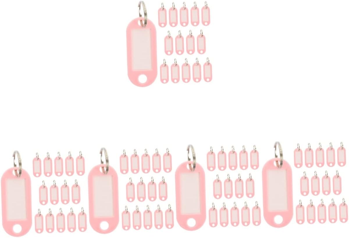 75 Pcs Key Tag Car Key Holder Bag Tags for Luggage Colored Tabs ...