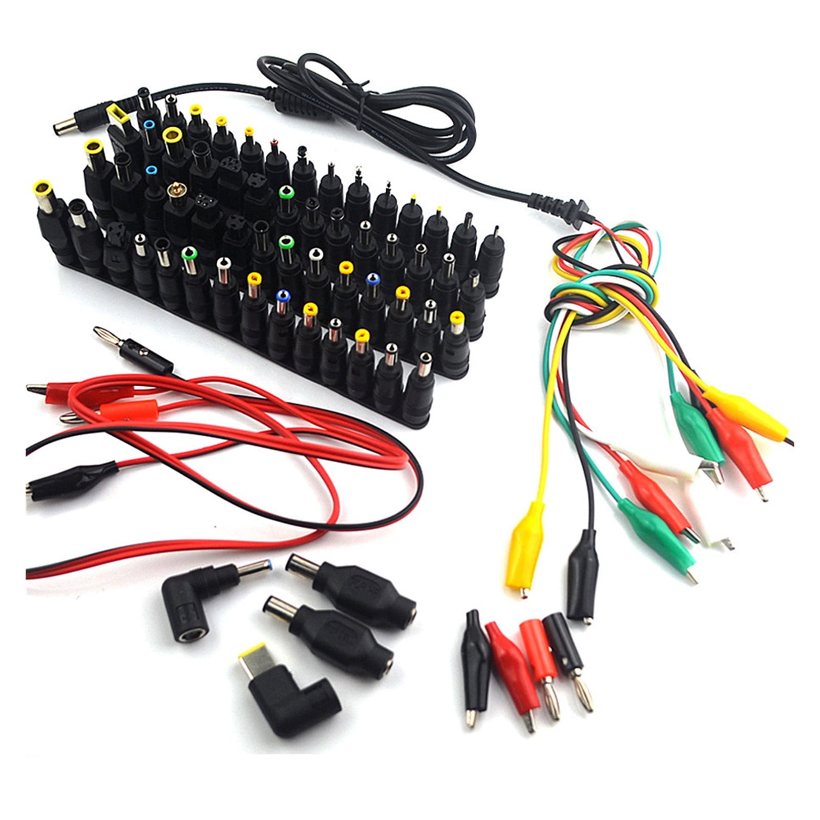 75 Pcs Universal Laptop DC Power Supply Adapter Connector AC DC ...