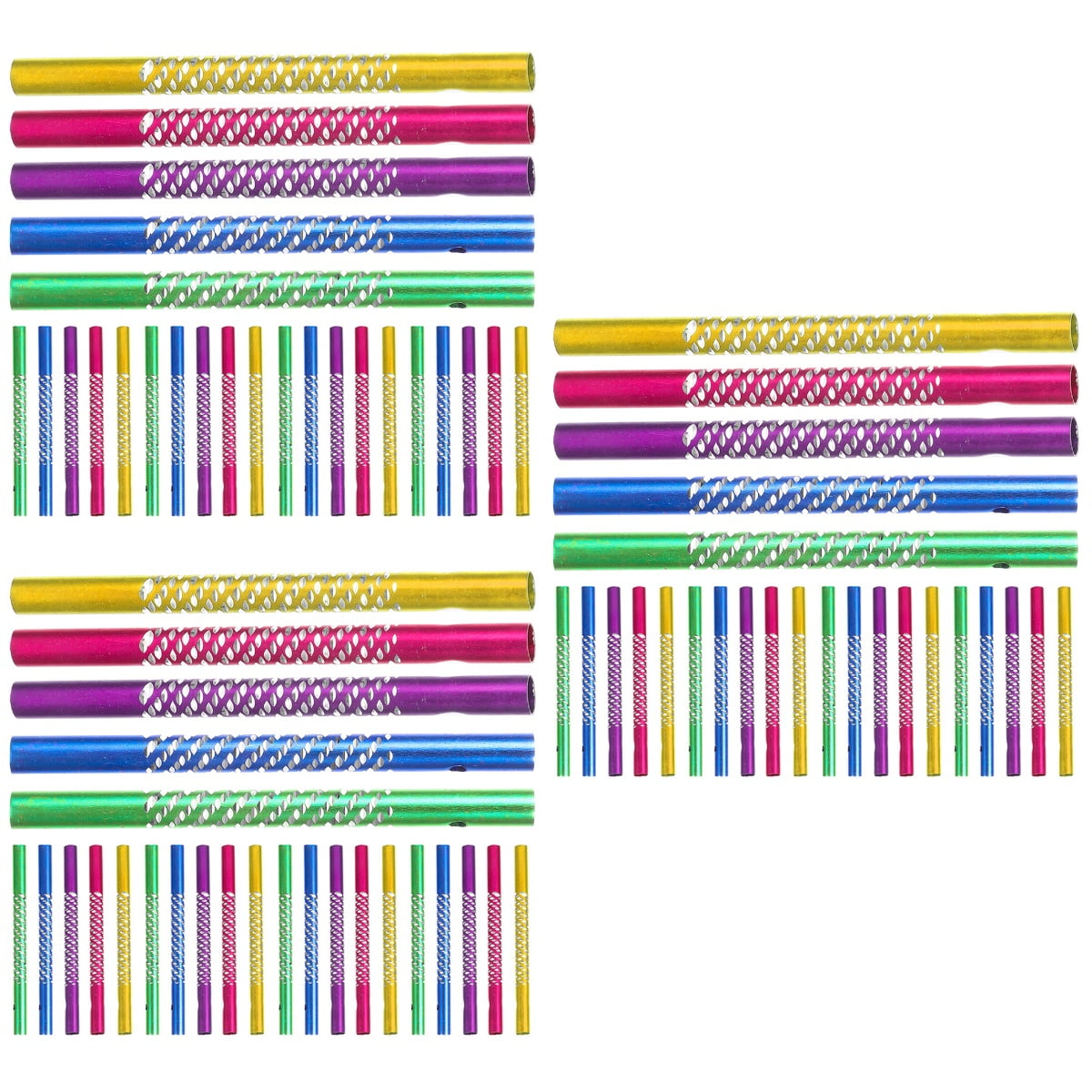 75 Pcs Wind Chime Tube Metal Bell Tubes Wind Bell Pipe Wind Chime ...
