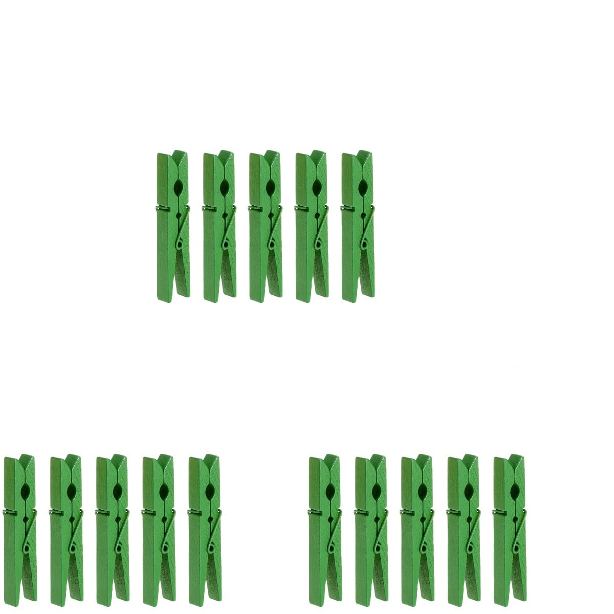 75 Pcs Wooden Clothes Pegs Clothesline Clips Hanging Clothespin ...