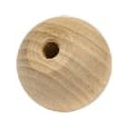 75 Pcs of 3/4" Wooden Ball Knob / Drawer Pulls 3/4" wide Flat 1/2" 3/16 ...