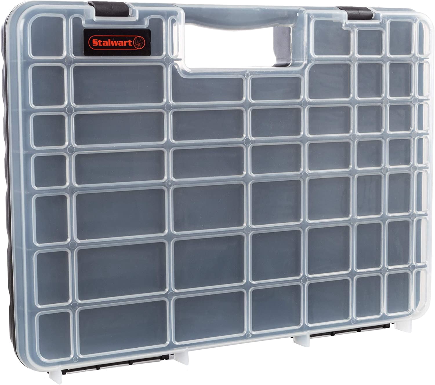 - 75-ST6073 Portable Storage Case with Secure Locks and 55 Small Bin ...