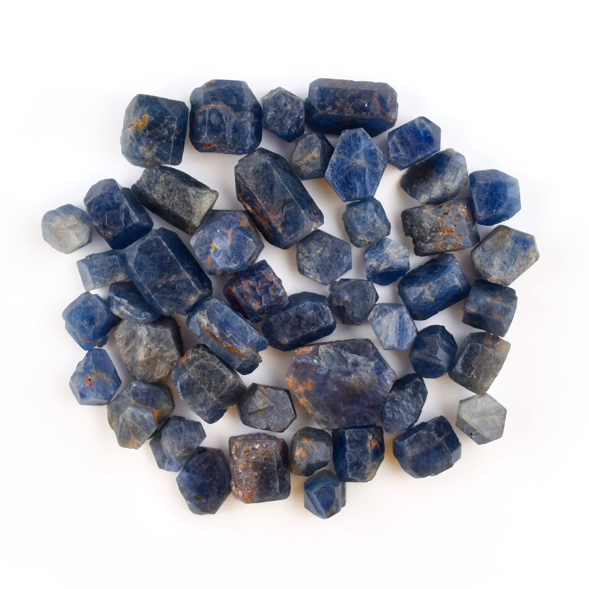 75 carats Natural Raw Blue Sapphire Crystal Gemstone, Chakra Healing ...