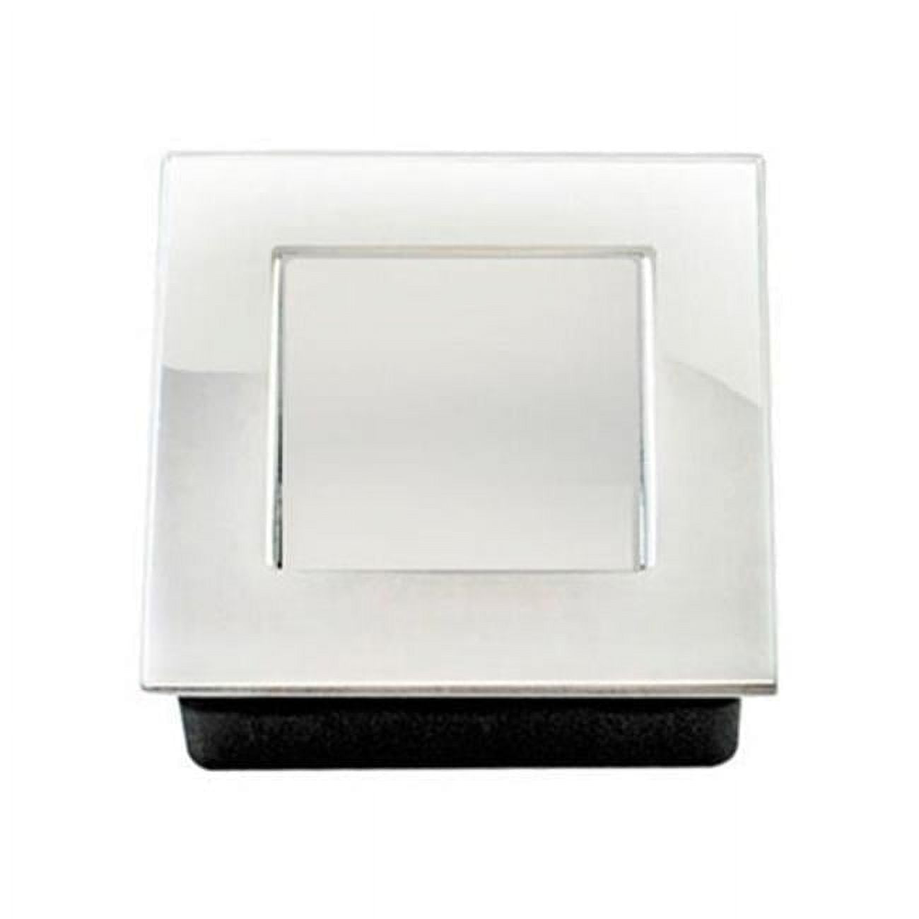 75 mm Square Flush Pull with Spring Loaded Cover, Polished US32 - 629 ...
