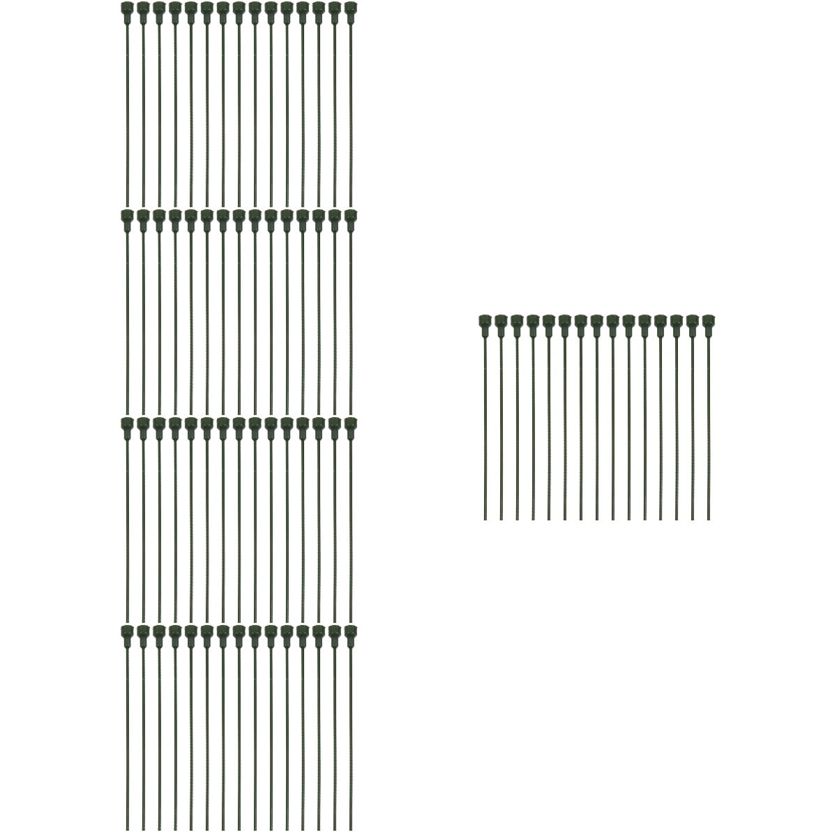 75 pcs Stem Water Tubes for Flowers Preserved Flower Stems Plastic ...