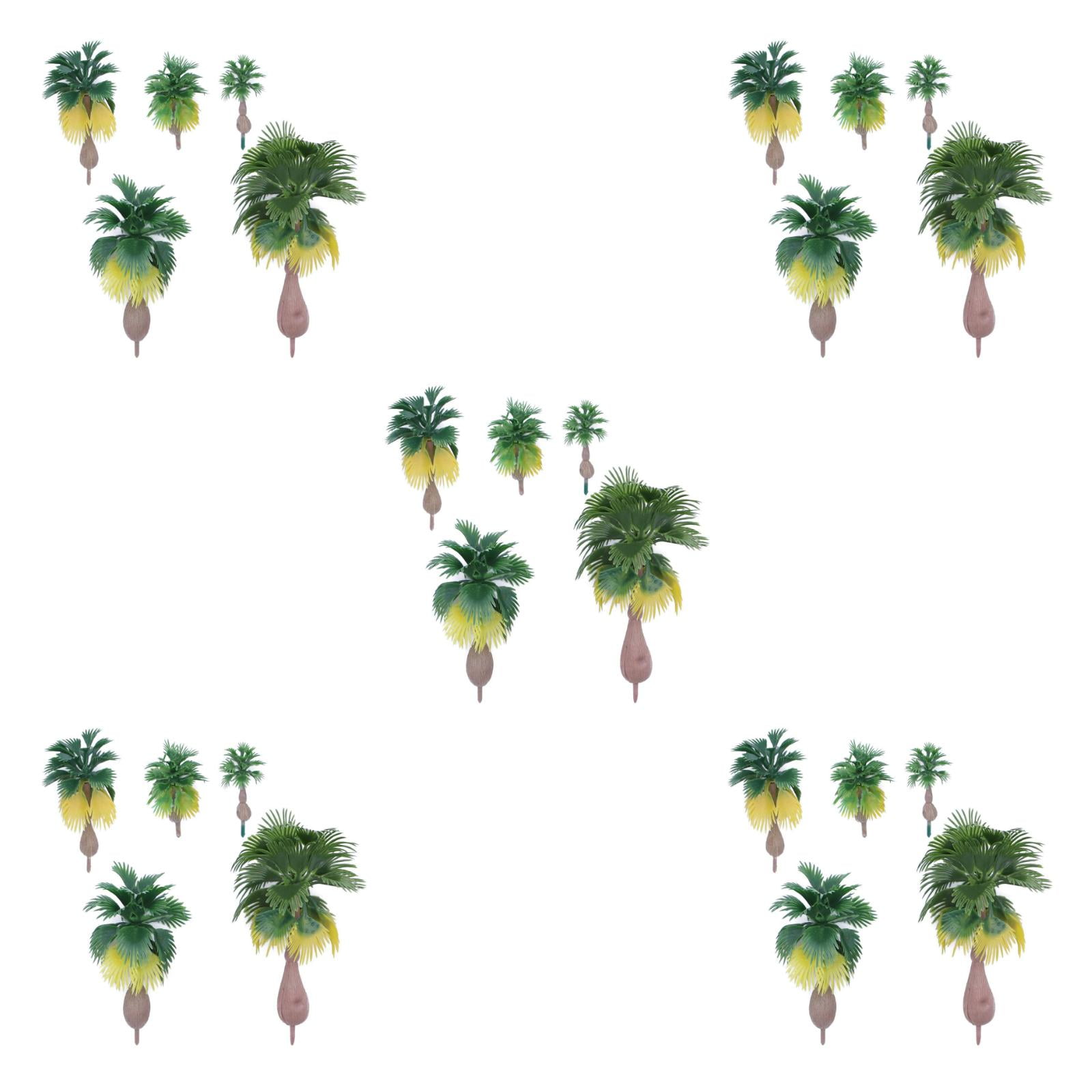 75 pcs trees for diorama miniature animals figurines- Miniature ...