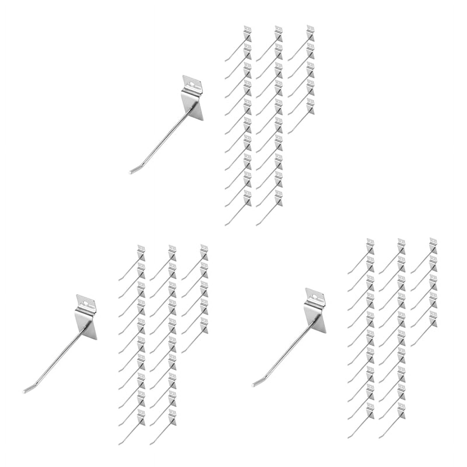 75 x Single Hook Pin Shop Display Fitting Hanger 100mm - Walmart.com