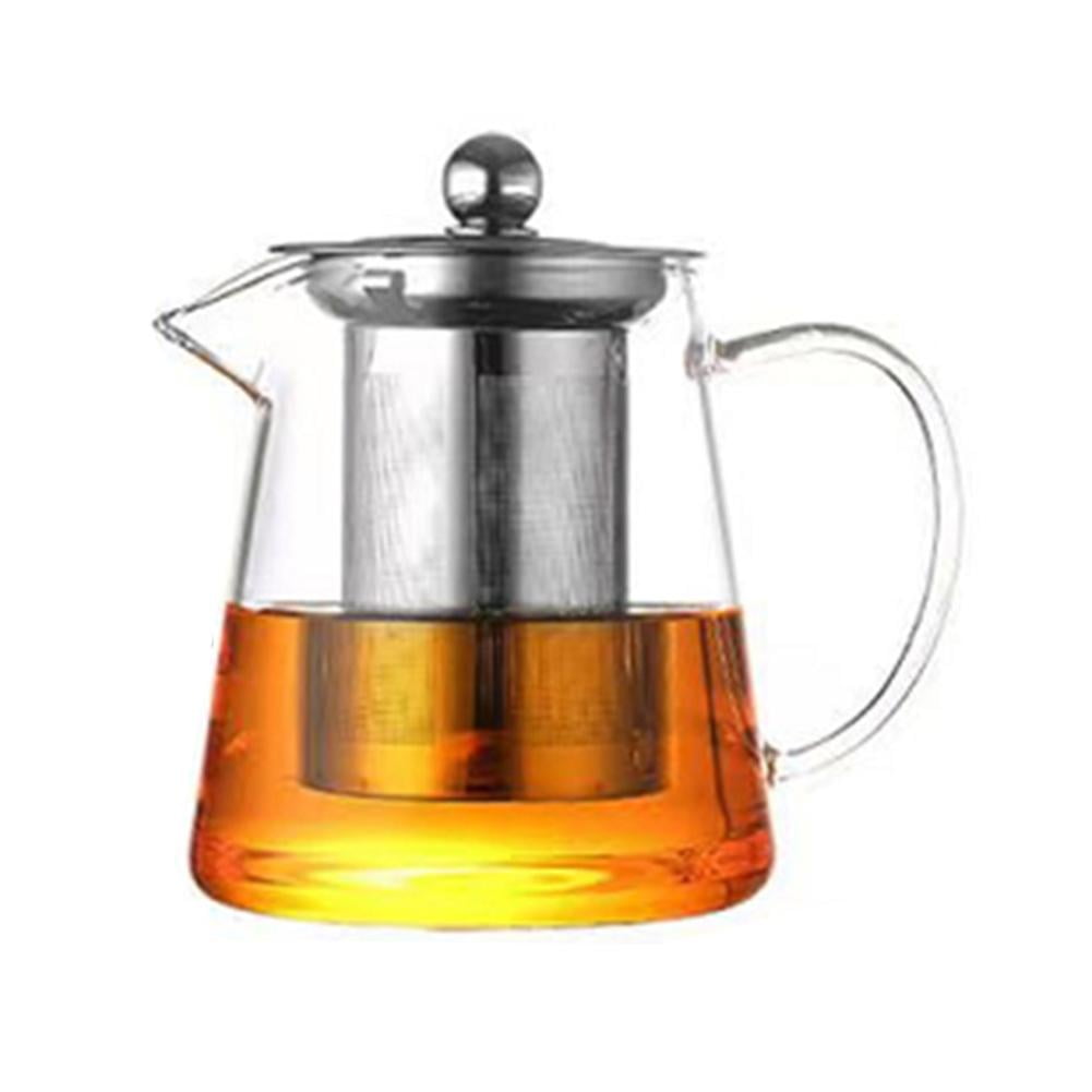 750/950ml High Borosilicate Glass Heat-Resistant Teapot Household ...