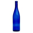 Walmart 750 Ml Cobalt Blue Wine Bottles, Cork Finish for Empty Wine ...
