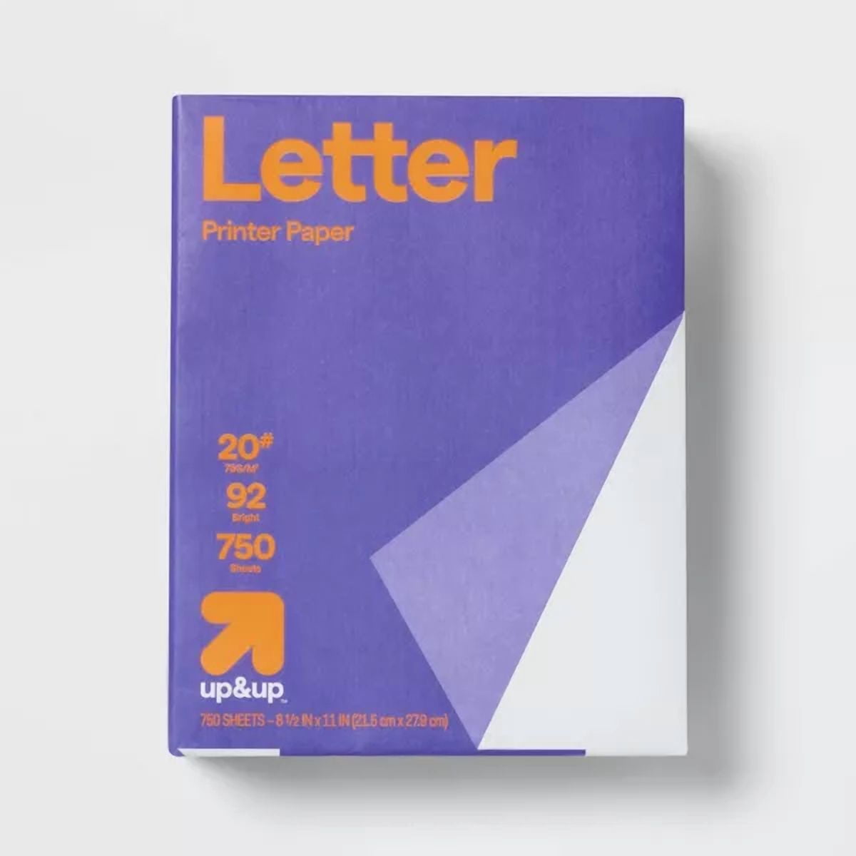 750 Sheets Letter Printer Paper White: 8.5x11 Inch, 20 lb, 92 ...