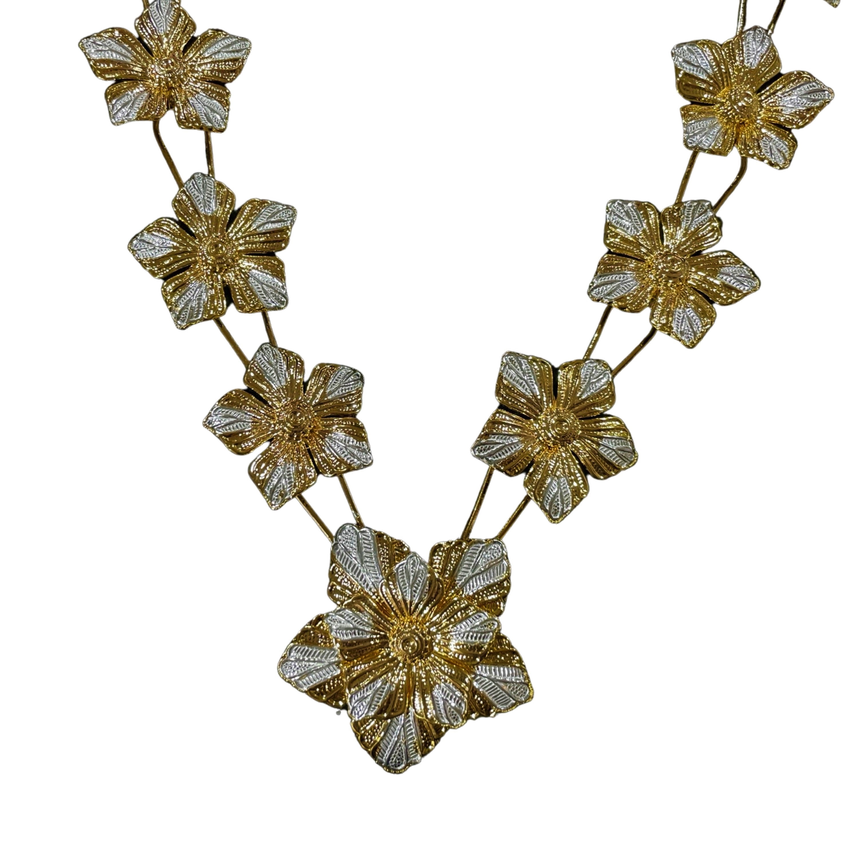 750 Silver Religious Garland / Mala Set - Style#03 Garland Length ...