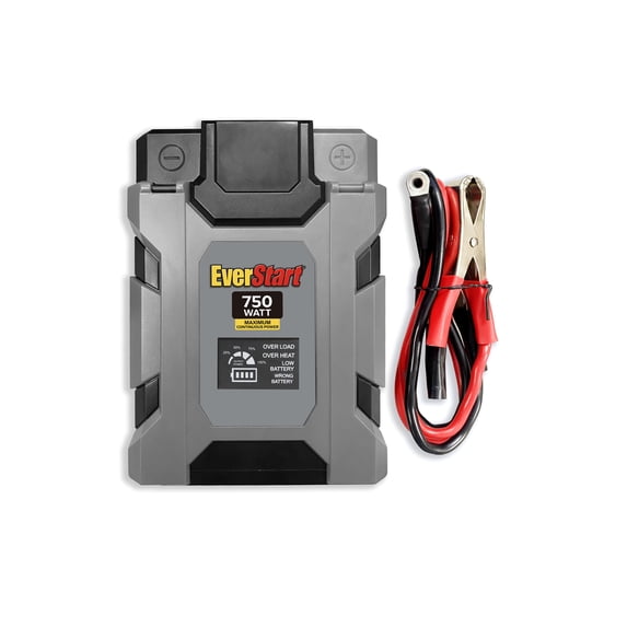 Free Shipping! Ever Start 750 Watts Vehicle Power Inverter Converts 12V ...