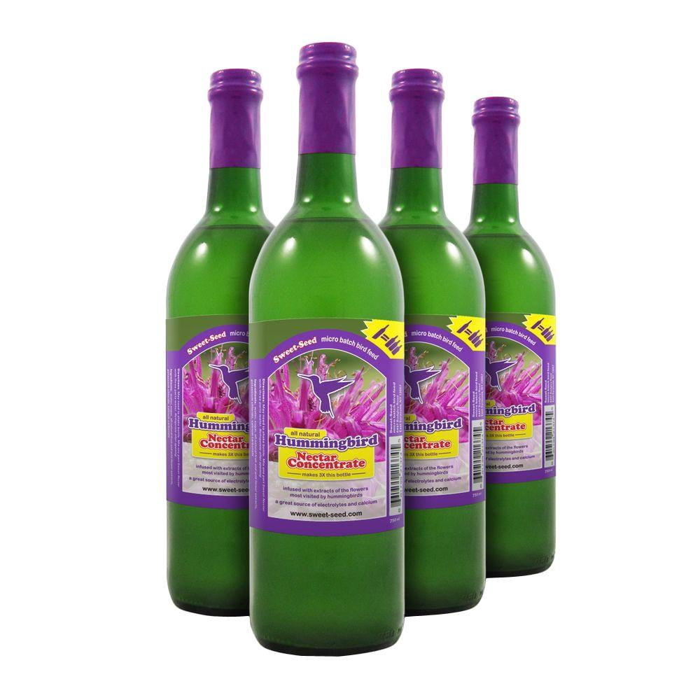 750 ml Sweet-Nectar Premium Concentrated Hummingbird Nectar/Food (4 ...