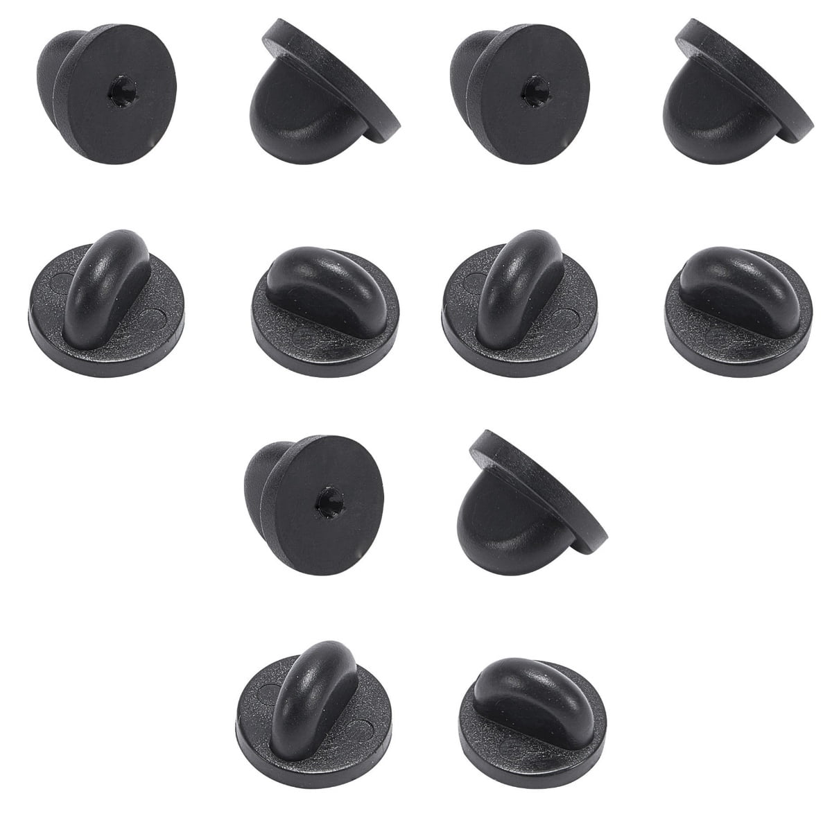 750 pcs Metal Caps Breast Pin Pin Backs Keepers Replacement - Walmart.com