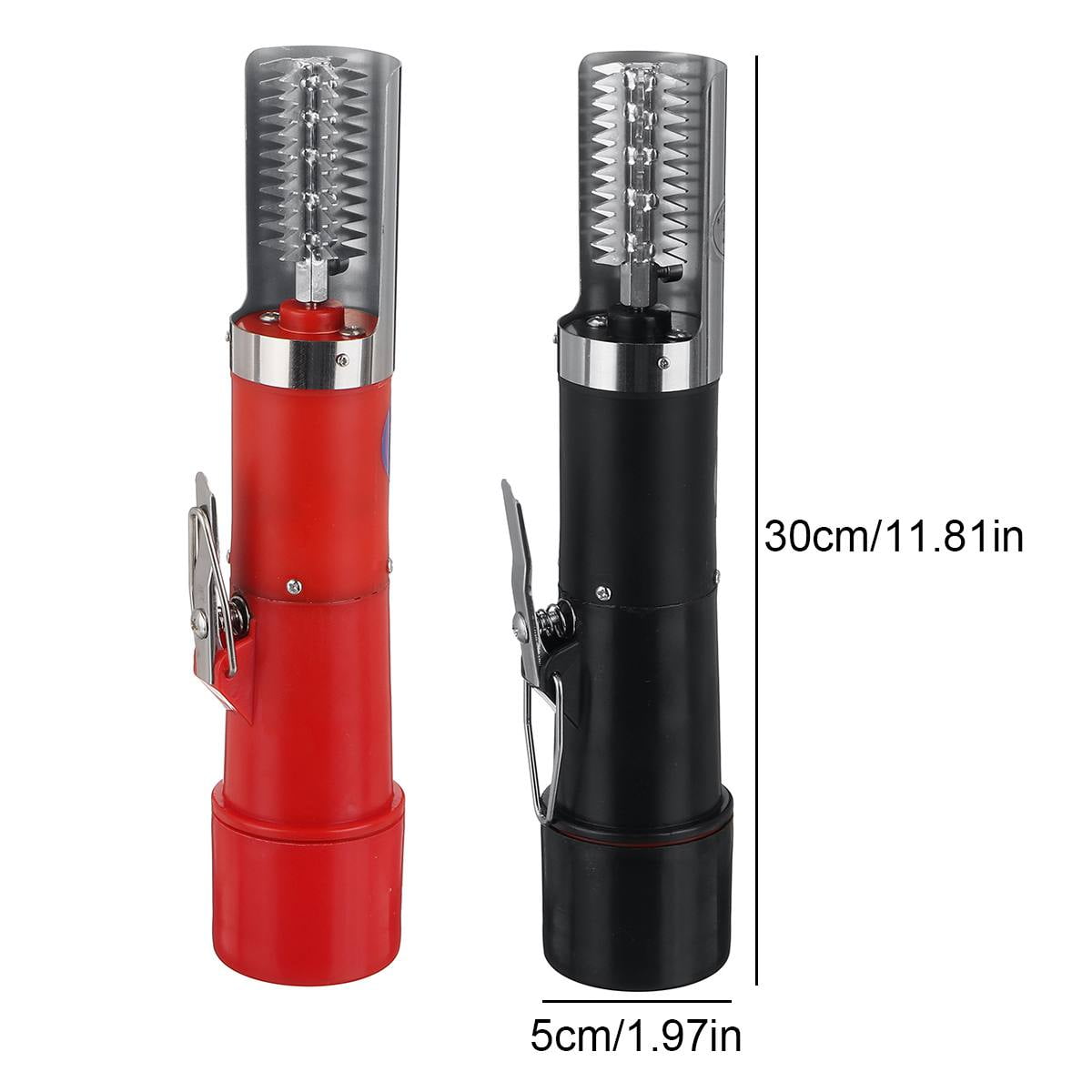 7500RMP 125W Portable Charging Cordless Electric Fish Scaler Fish Scale ...