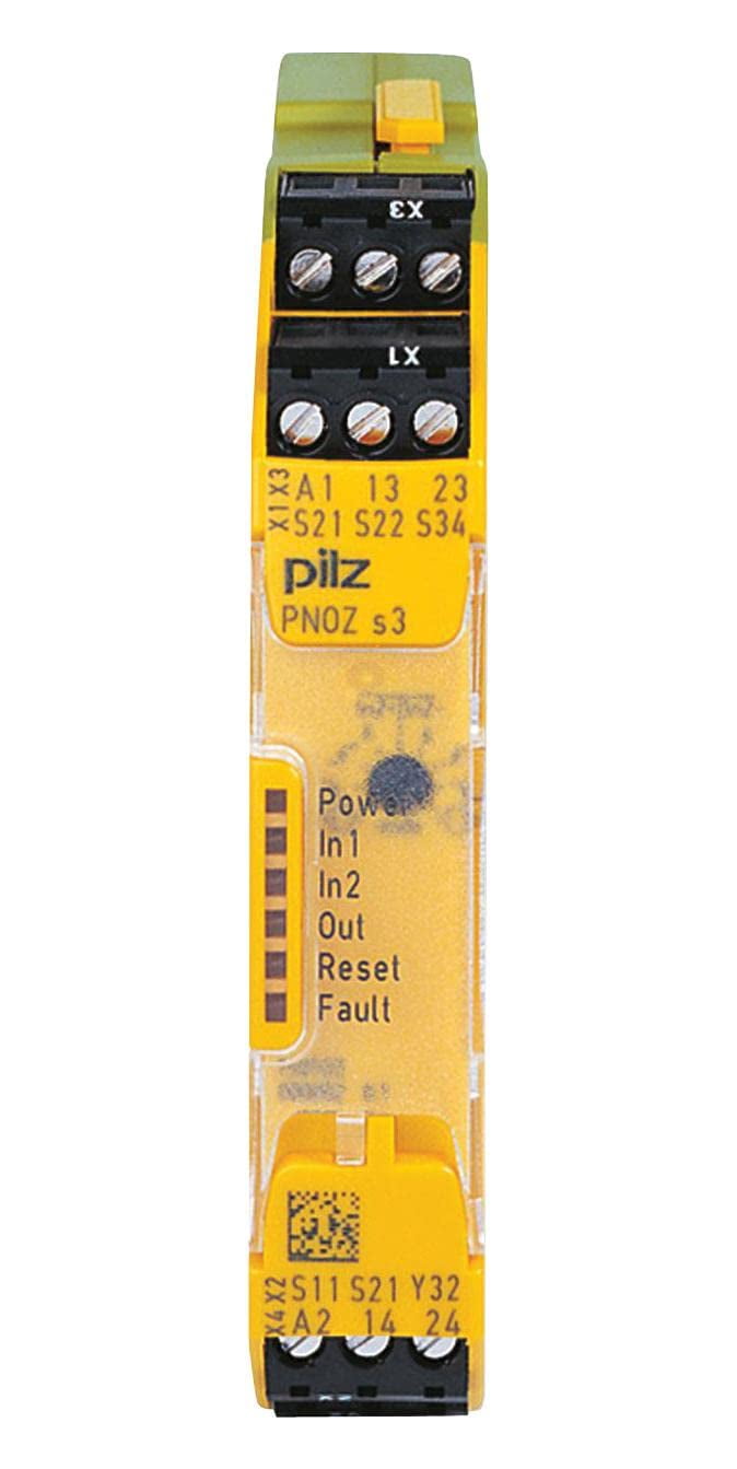 750103 Pilz - PNOZ s3 24VDC 2 n/o - Safety relay PNOZsigma - E-STOP ...