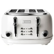 HADEN Retro Margate Poodle & Blonde 4-Slice Wide Slot Toaster, Spotted ...