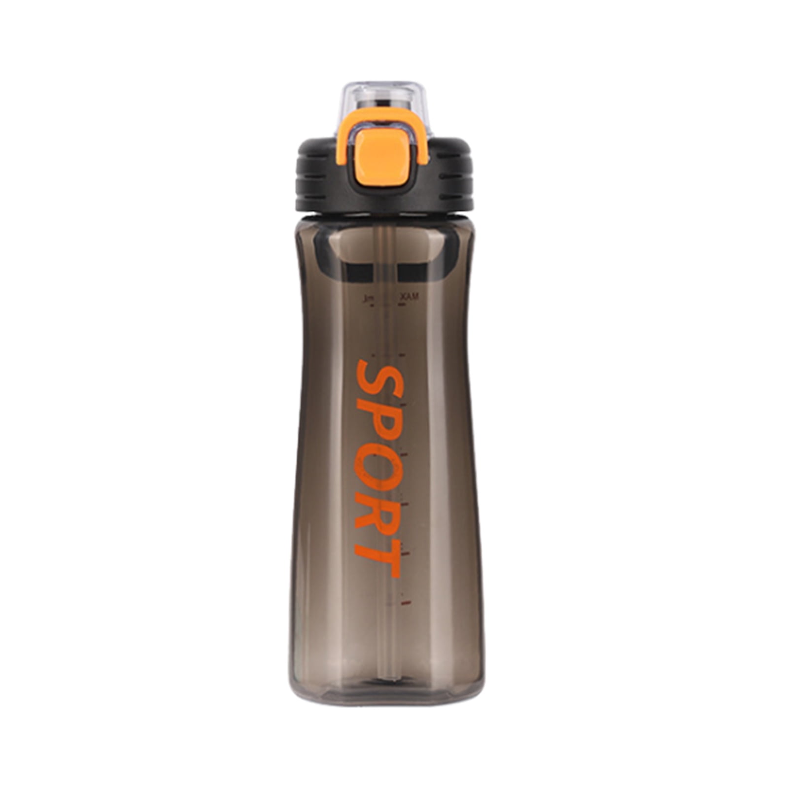 750ML Water Bottle with Straw One-click Pop-up Lid Sports Bottle Leak ...
