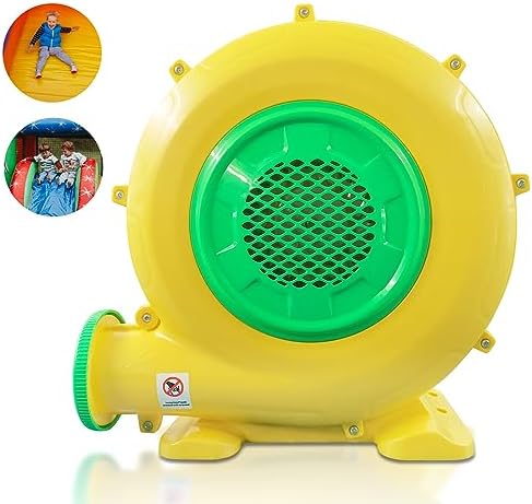 750W Air Blower, 1HP Powerful Bounce House Blower for Inflatables ...