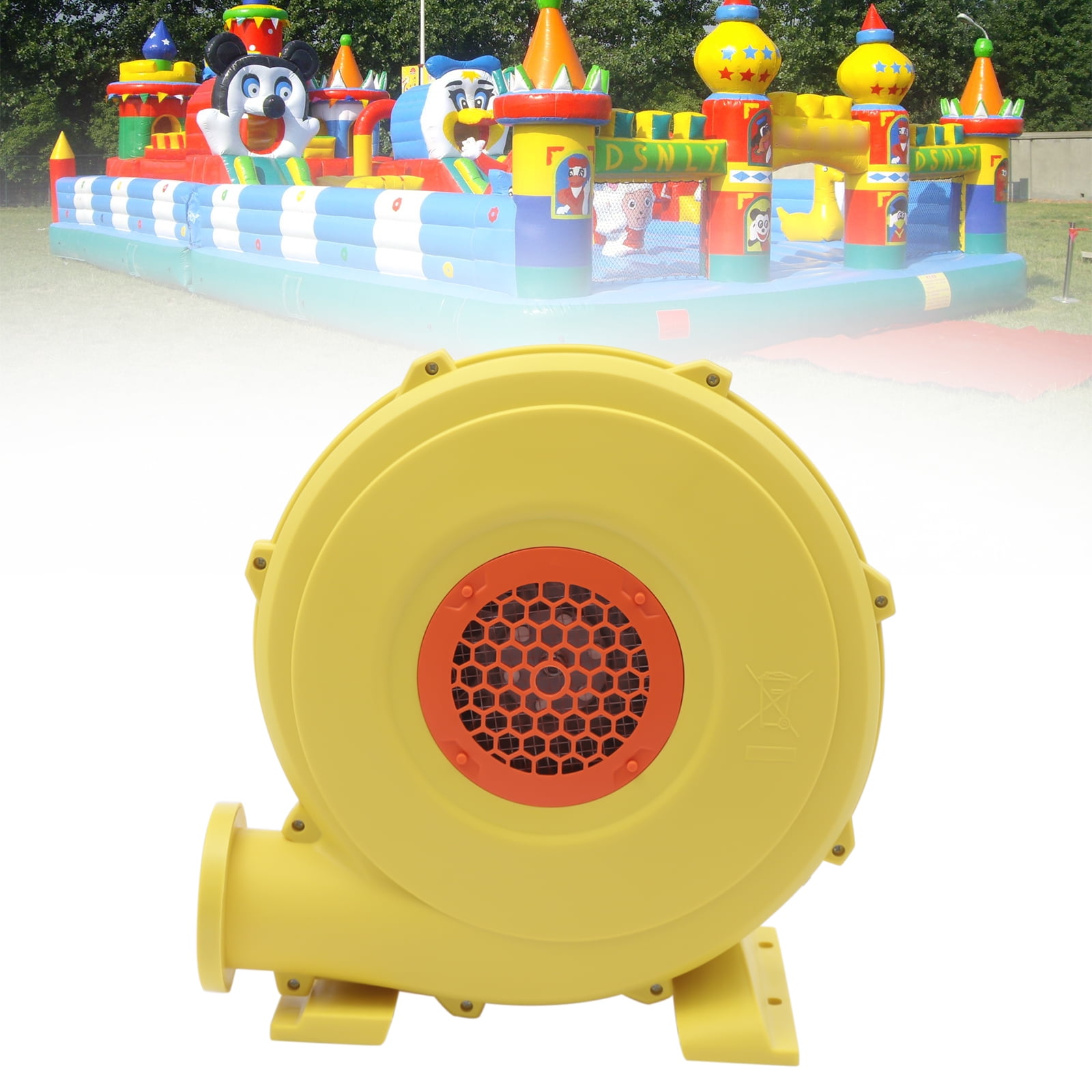 Walmart 750W Inflator Motor, Powerful Air Blower Pump for Inflatables ...