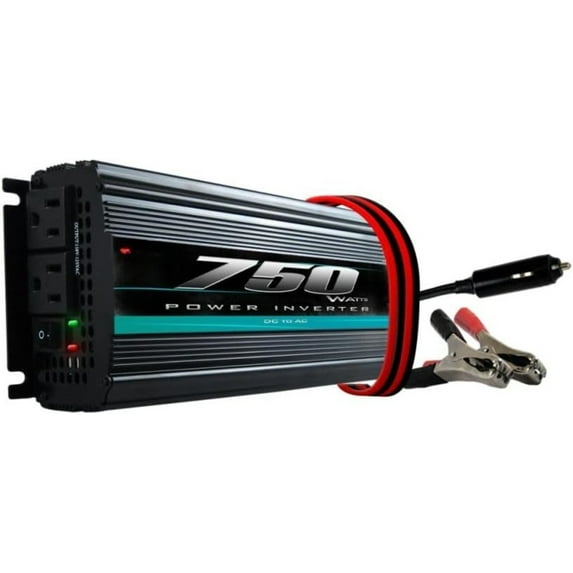 750W Analog Power Inverter, Converts DC to AC Power for Electronic ...