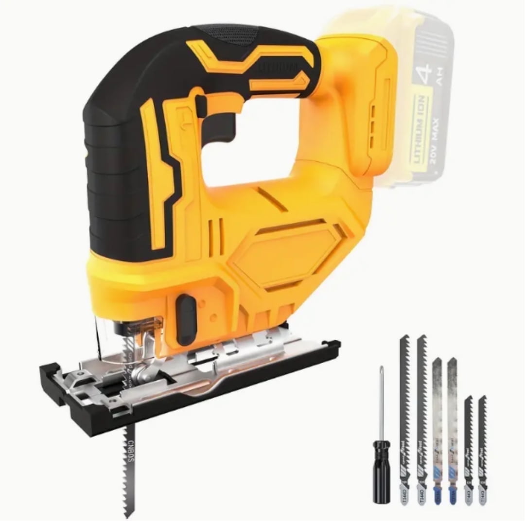 Searvgrh 750W Cordless Jigsaw Power Saw,With various tool heads ...