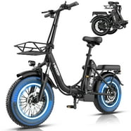 Macfox X2 Throttle Motorized Electric Bike with High-Power Brushless ...