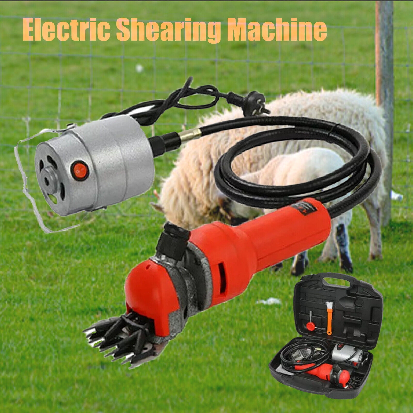 750W Electric Sheep Shears Professional Flexible Shaft Farm Livestock ...