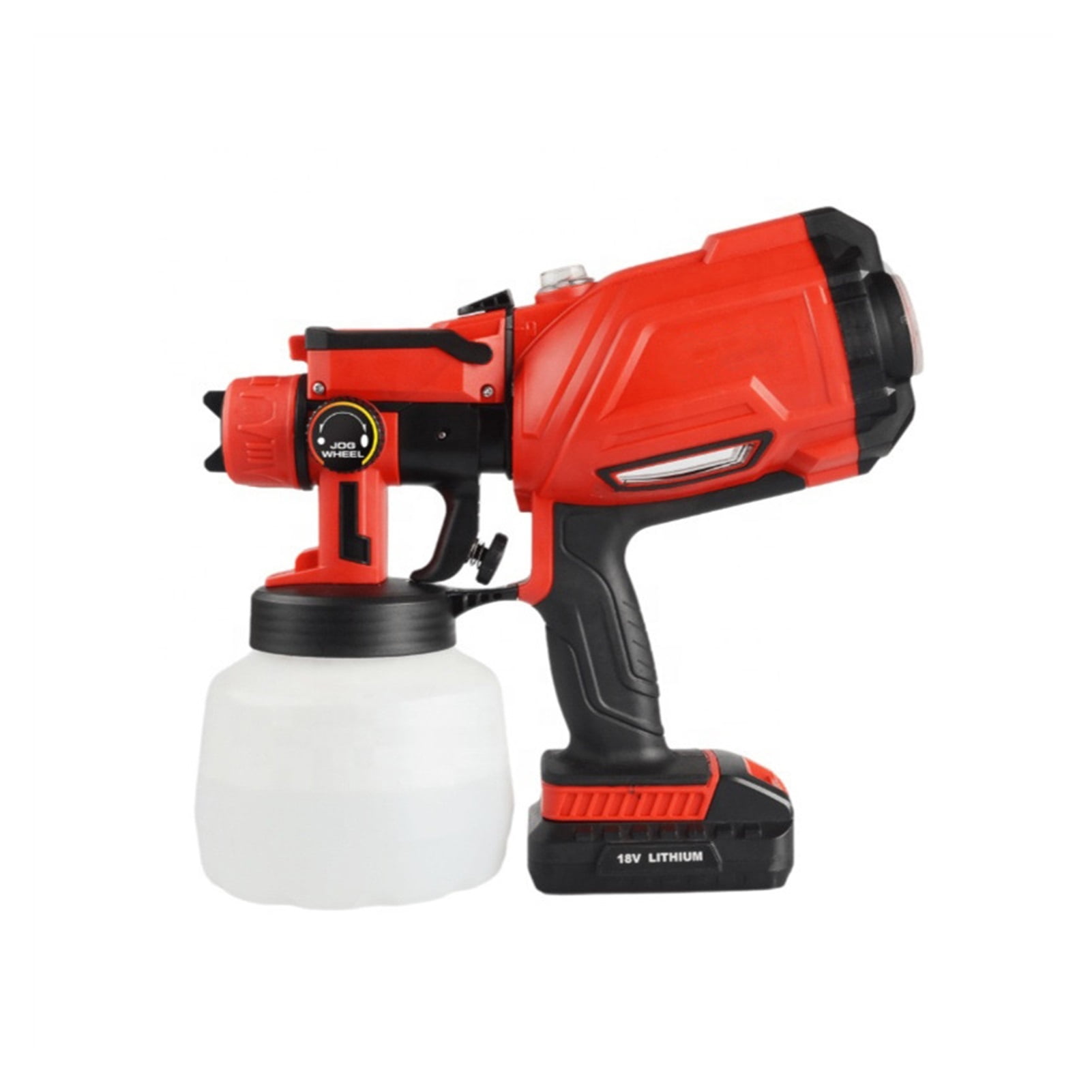 750W Wireless Lithium Battery Spray Gun LED Lamp Beads Portable High ...