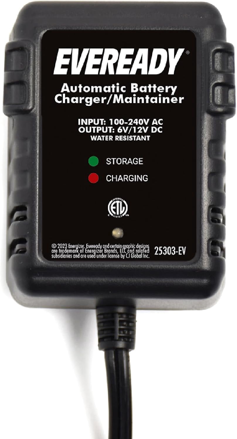750mA Automatic Float Car Battery Charger – Trickle Charger for Car ...